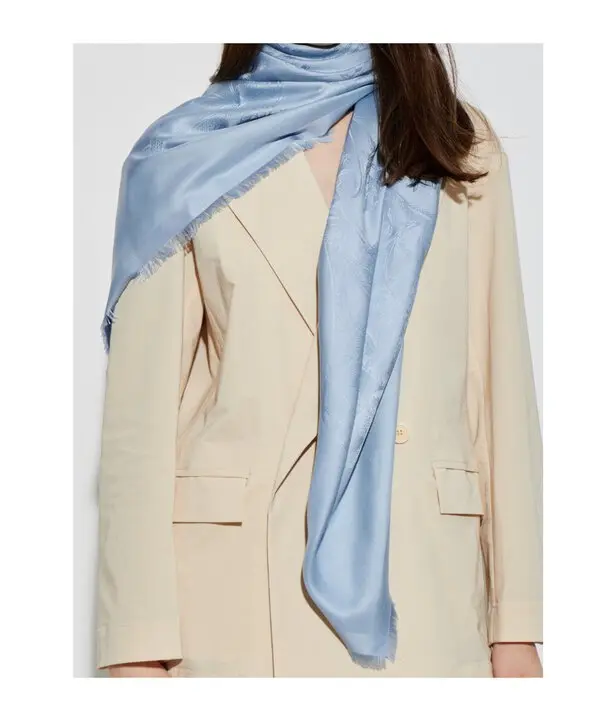 FERRAGAMO Fringed Shawl