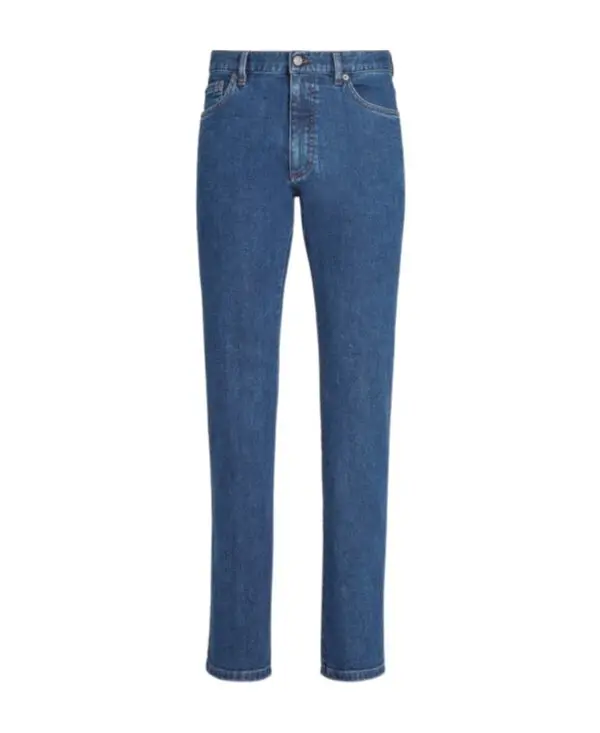 Zegna Straight-leg Five-pocket Jeans - No