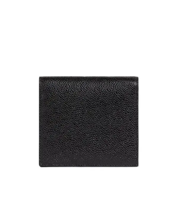 Thom Browne Logo Printed Wallet With Adjustable Shoulder Strap