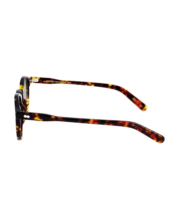 MOSCOT Miltzen Round Frame Sunglasses - Green