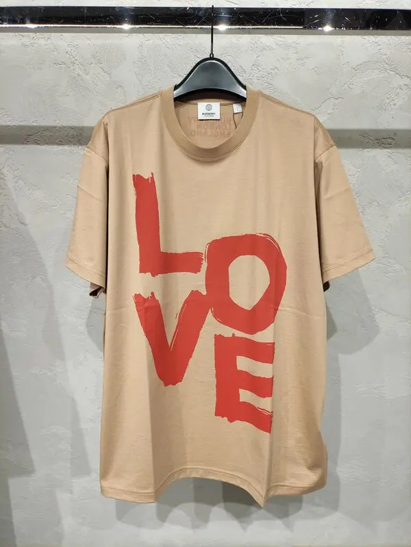 Burberry Love Print Organic Cotton T-shirt