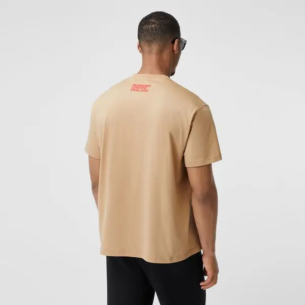 Burberry Love Print Organic Cotton T-shirt