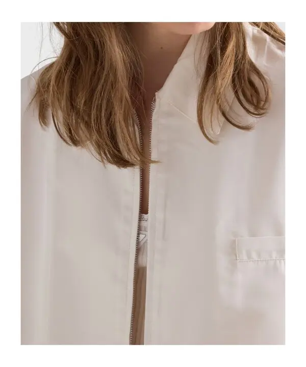 Prada Silk Faille Blouson Jacket