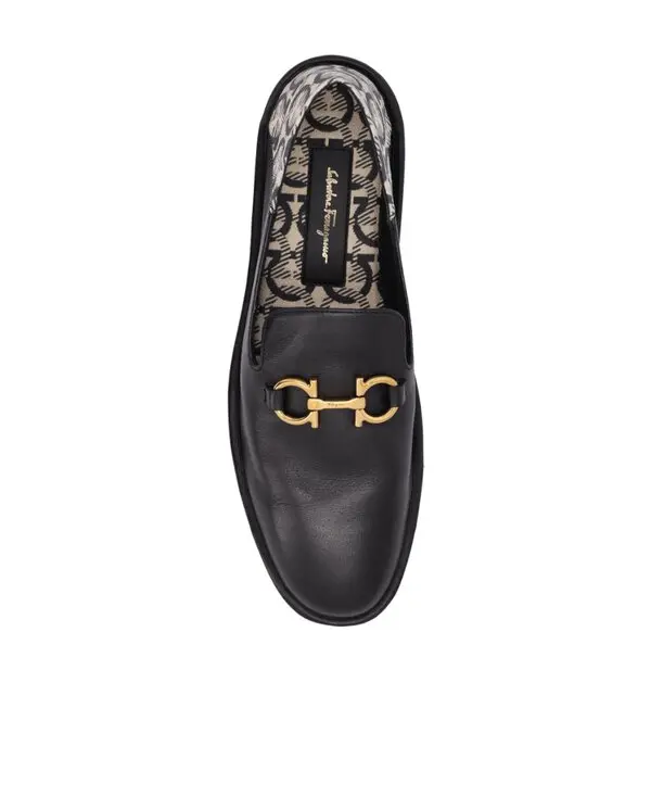 FERRAGAMO Gancini Buckle Loafers