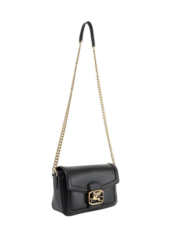 Etro Pegaso Leather Crossbody Bag