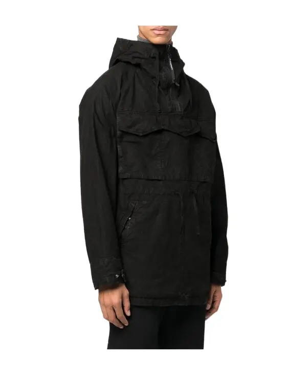 C.P. COMPANY Goggles Detail Zip-up Hooded Jacket