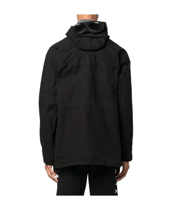 C.P. COMPANY Goggles Detail Zip-up Hooded Jacket
