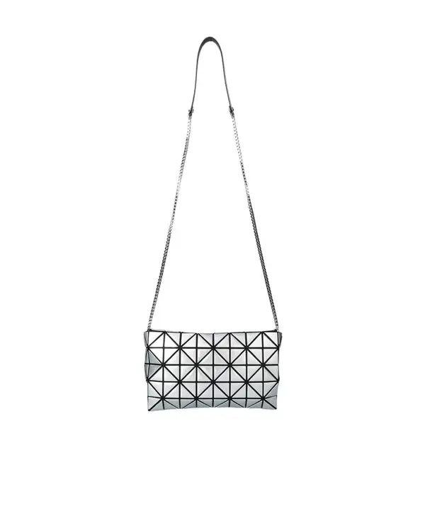 Issey Miyake Platinum Copret Crossbody Bag - White