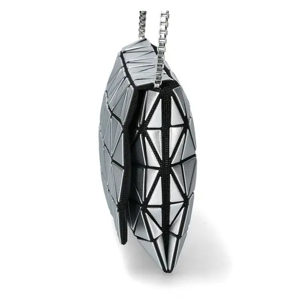 Issey Miyake Platinum Copret Crossbody Bag