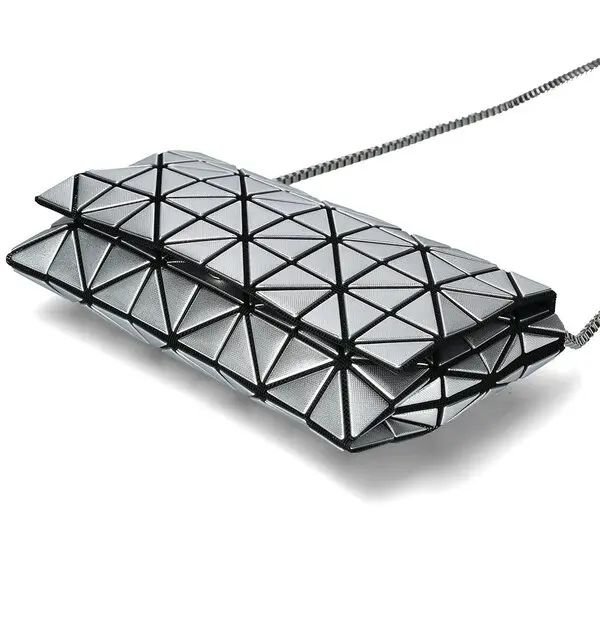 Issey Miyake Platinum Copret Crossbody Bag