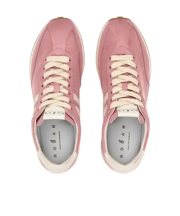 Hogan H699 Lace-up Sneakers - Pink
