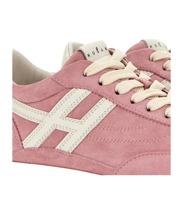 Hogan H699 Lace-up Sneakers - Pink