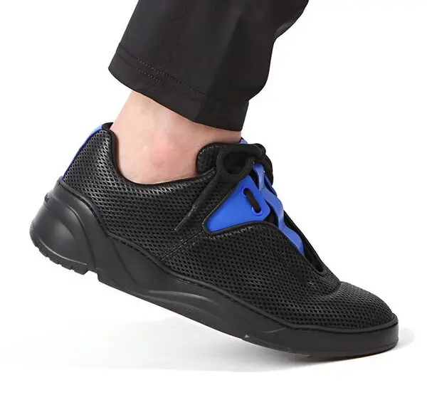 Dior Black Mesh Lace-up Sneakers