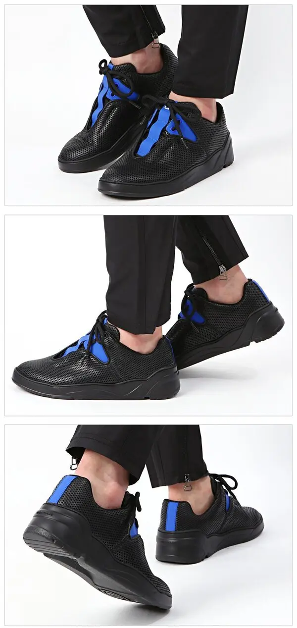Dior Black Mesh Lace-up Sneakers