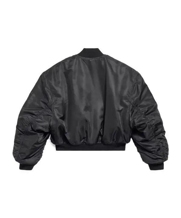 Balenciaga Standard Bomber Jacket - Black