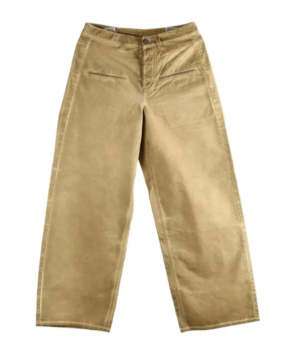 UMA WANG Belted Casual Pants - Tan