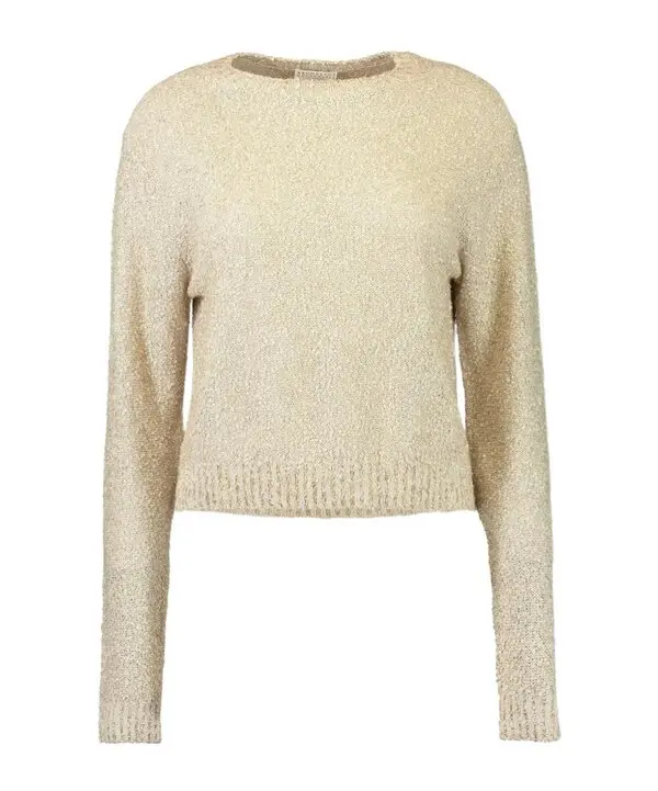 Brunello Cucinelli Crewneck Sweater With Sequin Embellishments - No