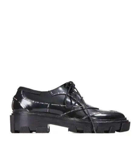 Balenciaga Stitched Lace-up Shoes