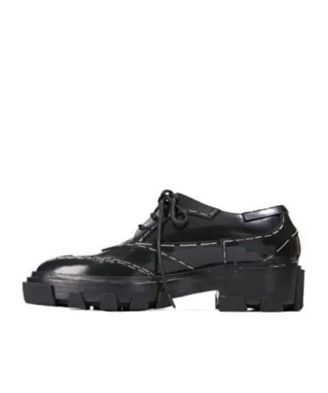 Balenciaga Stitched Lace-up Shoes