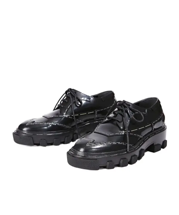 Balenciaga Stitched Lace-up Shoes