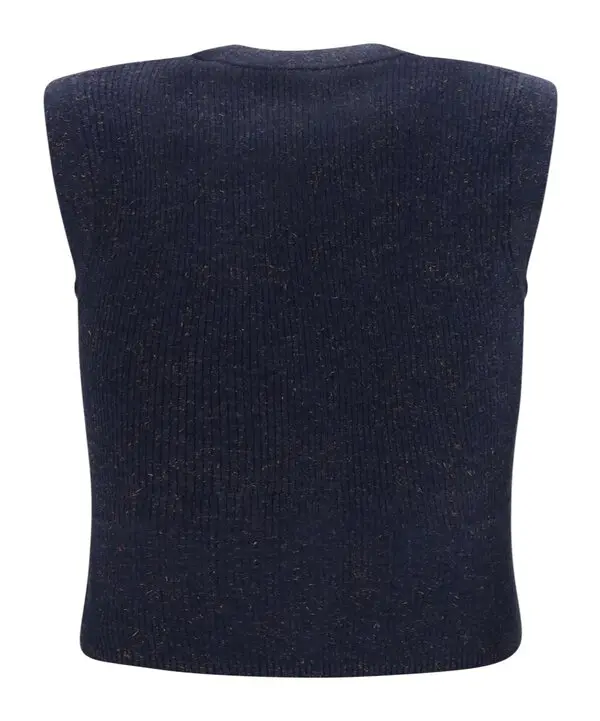 Brunello Cucinelli V-neck Knitted Vest