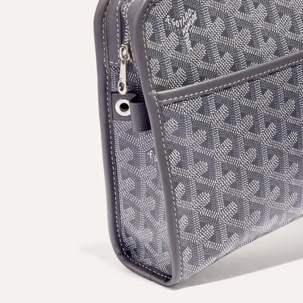 Goyard Jouvence Mm Wash Bag - Gray