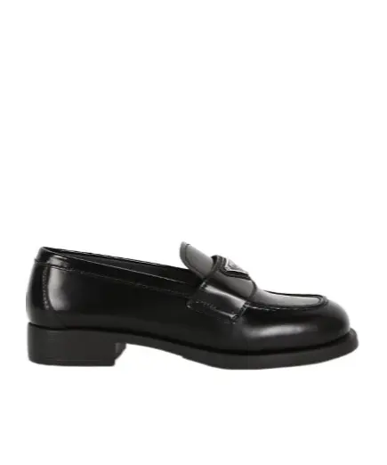Prada Round-toe Loafers - Black
