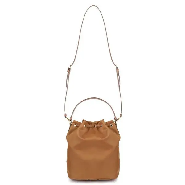 Prada Re-nylon Bucket Bag - Brown