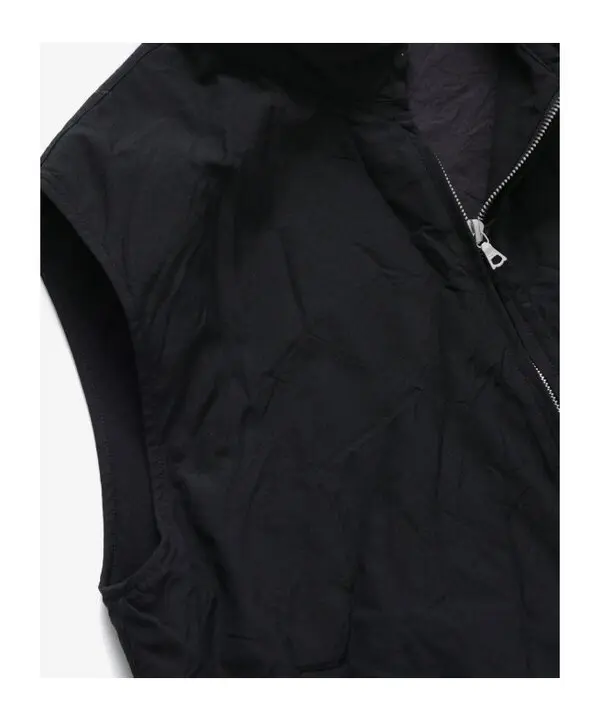 Auralee Wool Zipper Vest