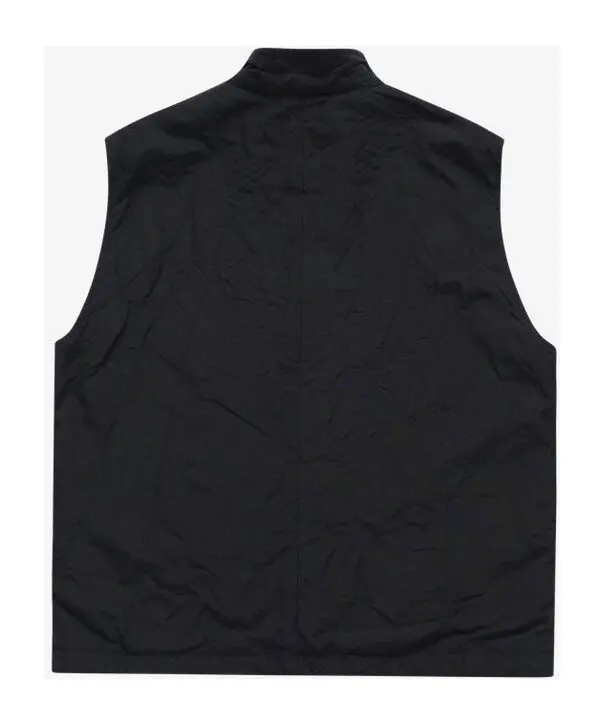 Auralee Wool Zipper Vest