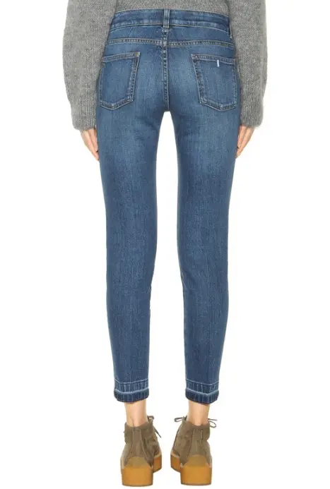 Stella McCartney Logo Detail Jeans