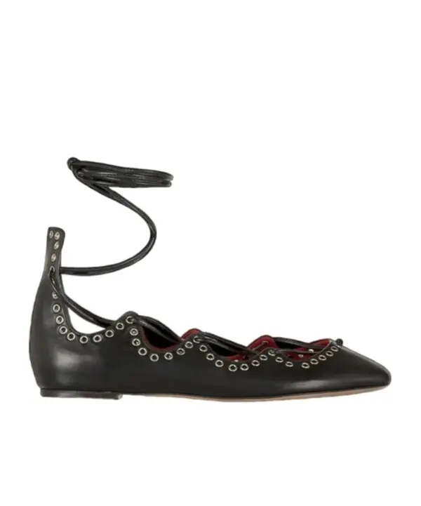 Isabel Marant Étoile Leo Lace-up Flat Sandals