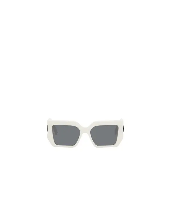 Off-White Square Frame Sunglasses - Gray