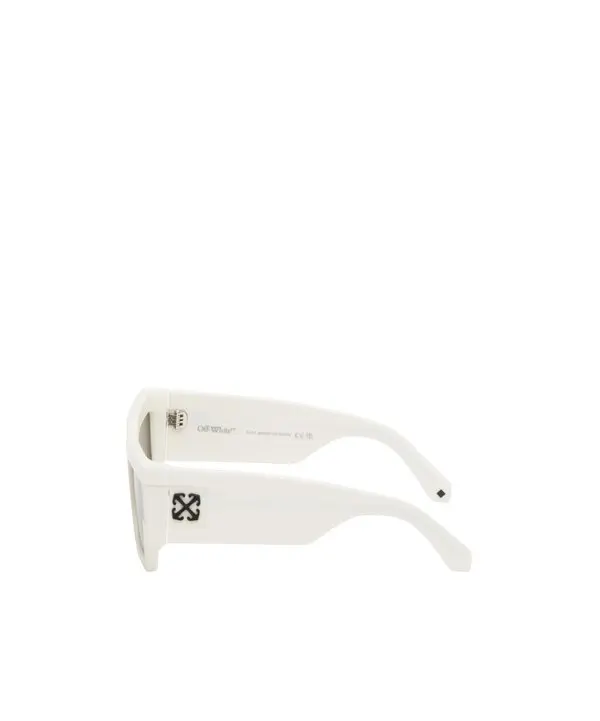 Off-White Square Frame Sunglasses - Gray