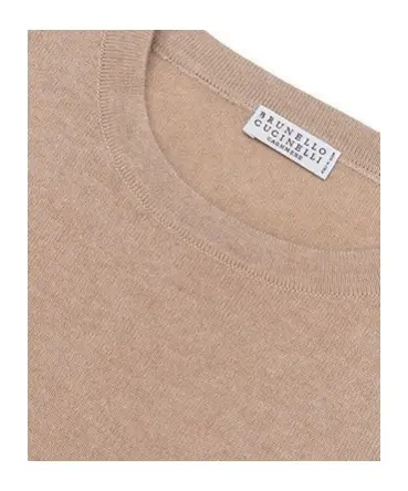 Brunello Cucinelli Cashmere Crew-neck Jumper - Nude
