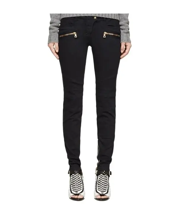 Balmain Zip Detailed Trousers