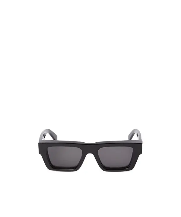 Off-White Square Frame Sunglasses - Gray