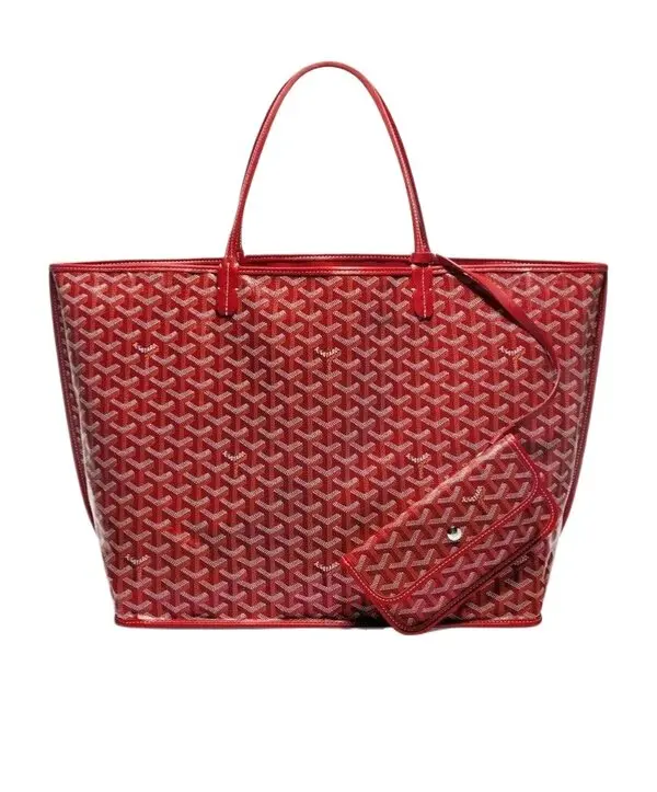 Goyard Patterned Handbag With Top Handles