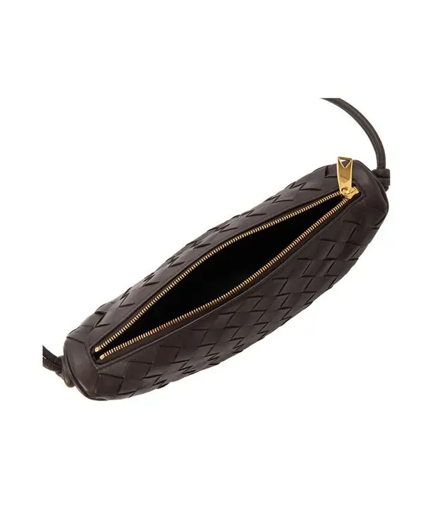 Bottega Veneta Woven Shoulder Bag - Black