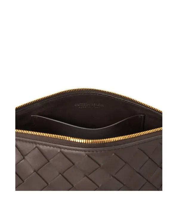 Bottega Veneta Woven Shoulder Bag - Black