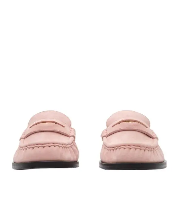 Burberry Leather Cadet Mules