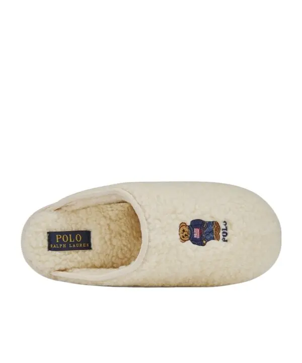 Polo Ralph Lauren Round-toe Slippers - Nude