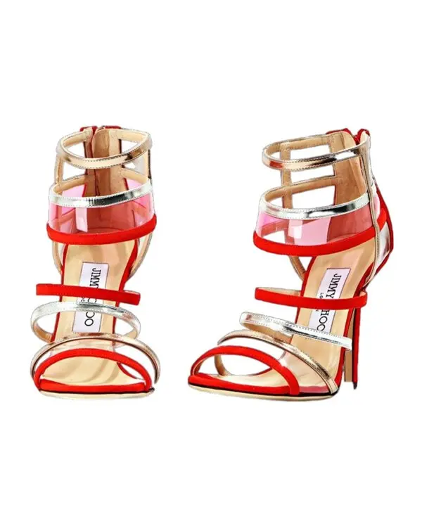 JIMMY CHOO Flame Maitai Sandals
