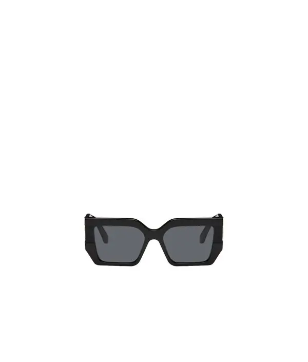 Off-White Square Frame Logo Detail Sunglasses - Gray