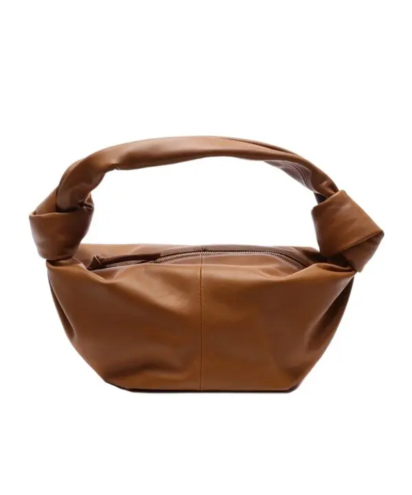 Bottega Veneta Mini Double Knot Zipper Handbag