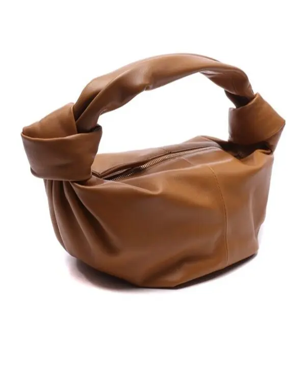 Bottega Veneta Mini Double Knot Zipper Handbag