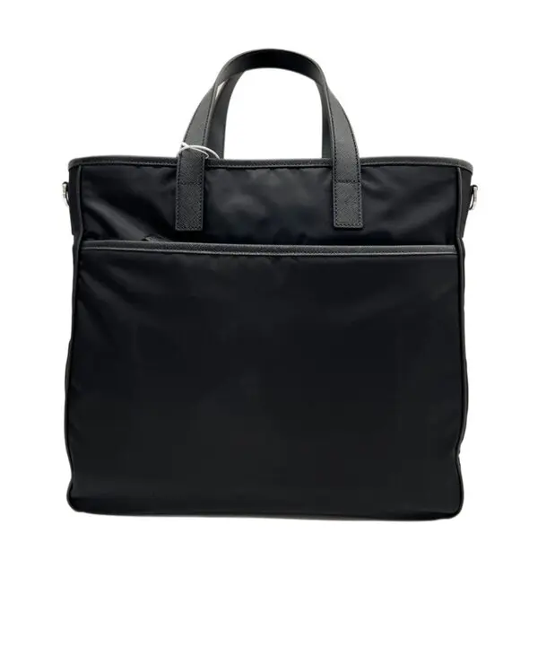 Prada Logo Patch Briefcase