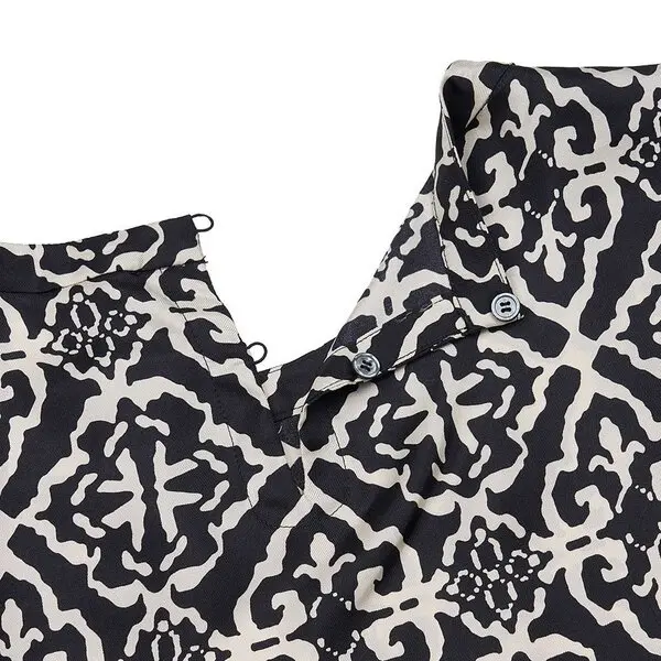 Max Mara Long Sleeve Graphic Print Top