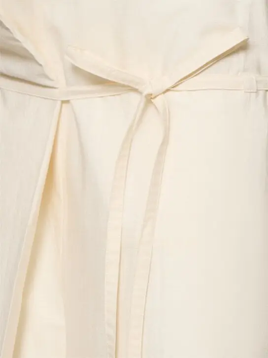 RÓHE Wide Leg Tie Waist Pants