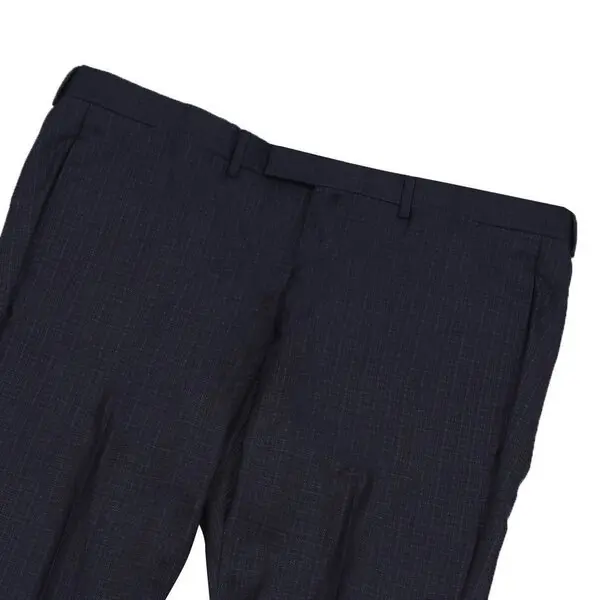 Gucci Tailored Checkered Pants - Navy